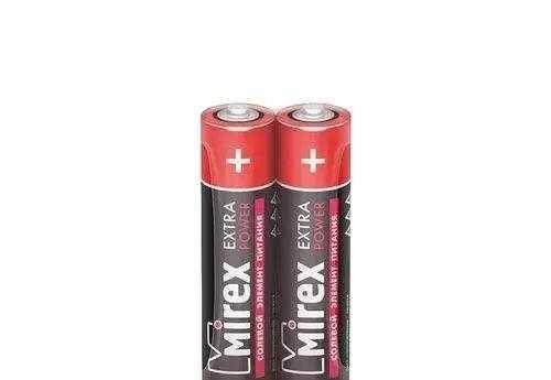 Батарейка Mirex (уп. 2шт.) ааа R03