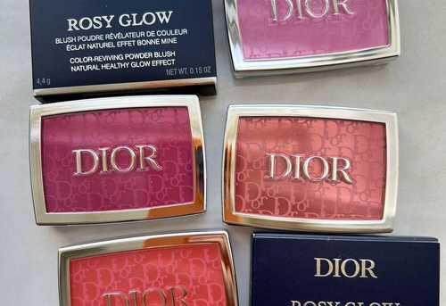 Dior Rosy Glow Blush новые румяна оригинал