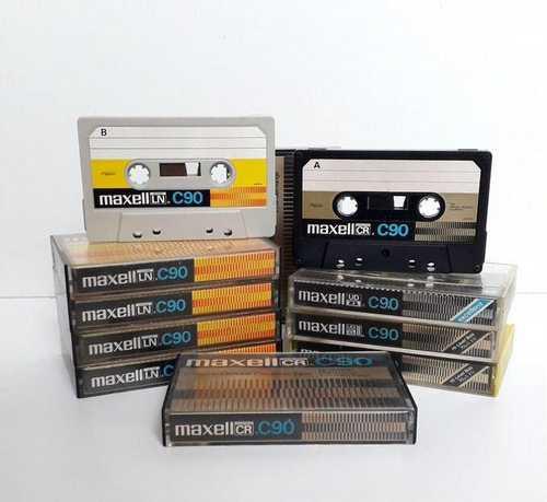 Аудио кассеты Maxell UDxl II 90, LN 90 и CR 90 бу