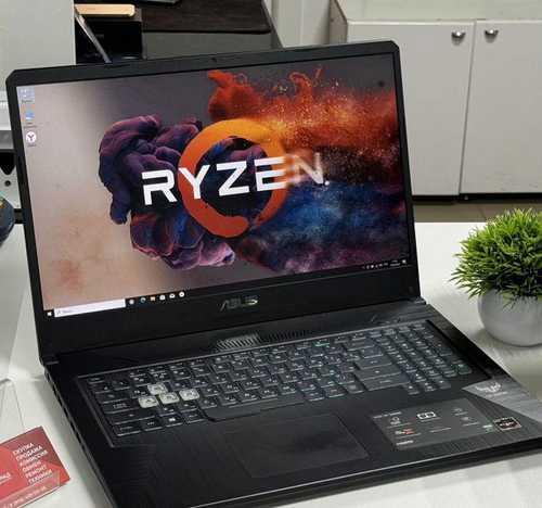 Игровой ноутбук asus Ryzen 7-3750H/GTX1650/16GB/51