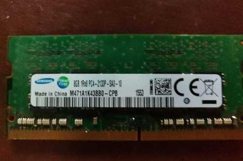 Память для ноутбука Samsung DDR4 sodimm 2133 8GB