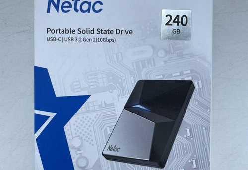 Внешний SSD диск Netac Z7S 240гб