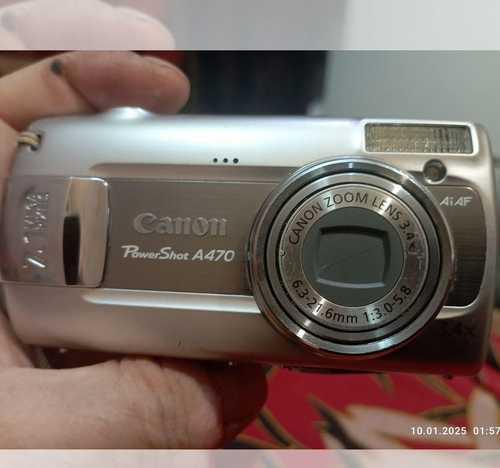 Цифровой фотоаппарат canon powershot A470