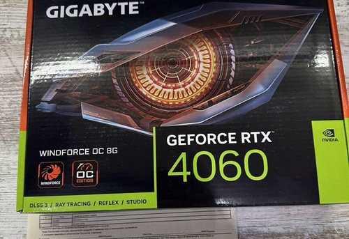 Gigabayte Rtx 4060,новая,ситилинк