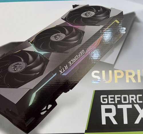 Видеокарта RTX 3090 TI MSI suprim