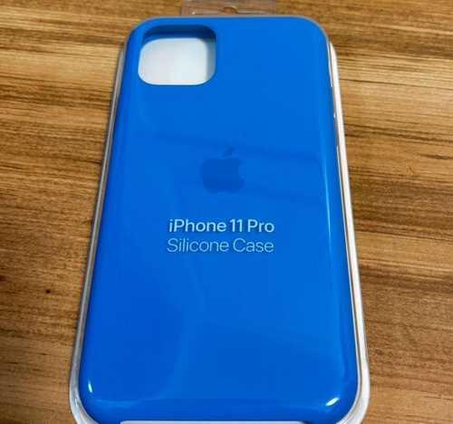 Чехол Apple iPhone 11 Pro Silicone Case Surf Blue