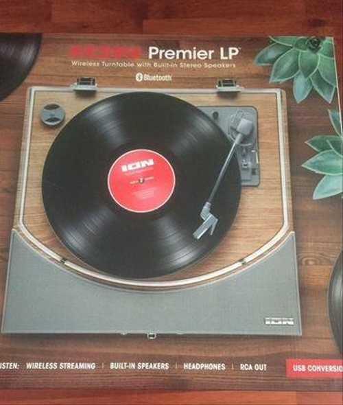Виниловый проигрыватель ION Premier LP