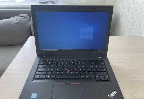 Ноутбук 14" Lenovo THINKPAD L470, 628 ГБ, Core i5-6300U, RAM 16 ГБ, Intel HD Graphics 520