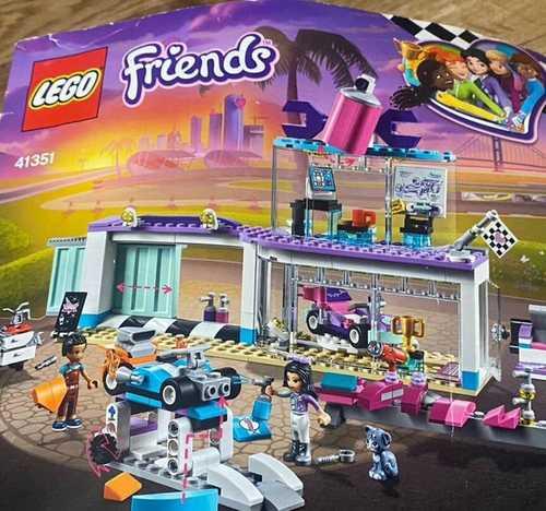 Lego Friends гонки