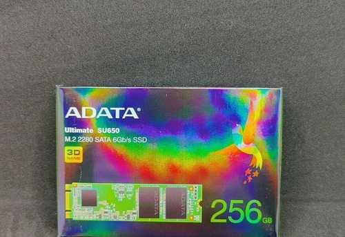 Ssd m2 2280 AData Ultimate SU650 256gb