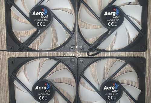 Вентиляторы AeroCool Frost 12 frgb Molex+3pin 4шт
