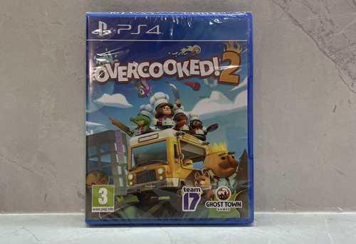 Диск Overcooked 2 игра для PS4