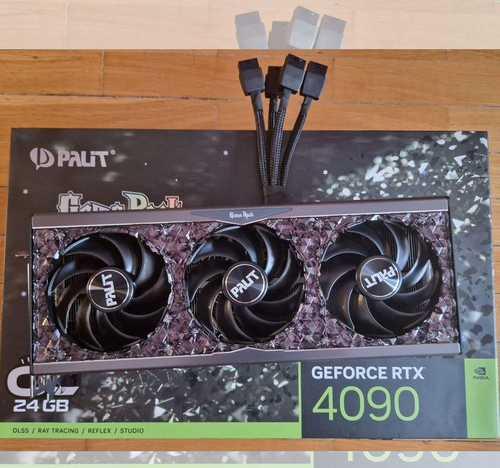 Видеокарта GeForce RTX 4090 GameRock NED4090019SB