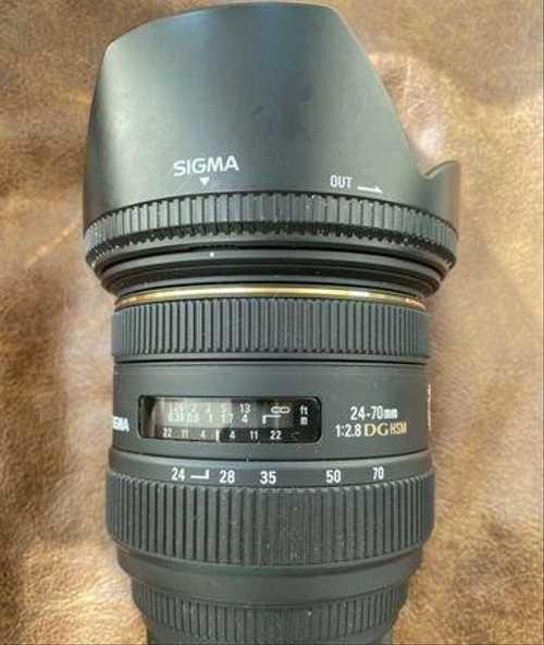 Объектив Sigma 24-70mm F2.8 IF EX DG