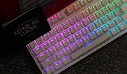 Белая Меахническая клавиатура Red Square Keyrox
