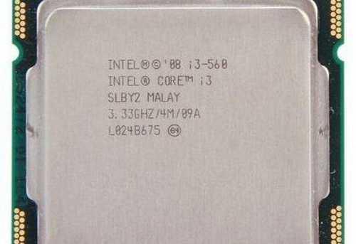 Intel core i3 560 сокет 1156