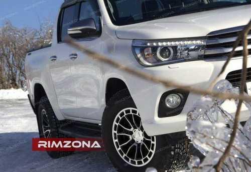 Кованые диски R18 на Toyota Hilux