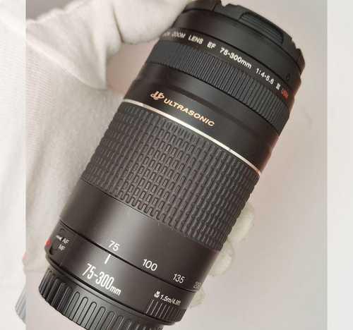Canon EF 75-300mm f/4-5.6 III USM версия телевик