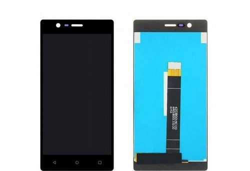 Дисплей для Nokia 3 + тачскрин (черный) (copy LCD)
