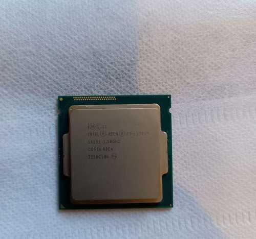 Процессор Cpu Intel xeon e3 1270 v3