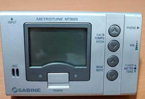 Тюнер-метроном Sabine MT 9000