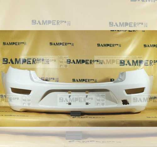 Бампер задний Chevrolet Cruze хэтчбек Белый