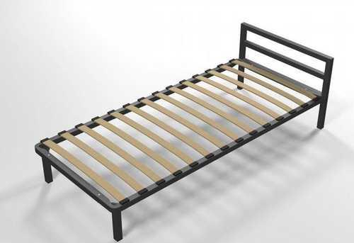Кровать металлическая односпальная 90х200 лофт