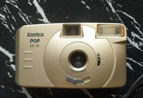 Пленочный фотоаппарат konica pop ef 75