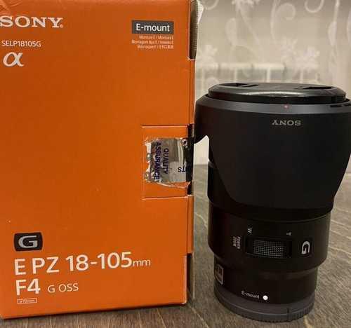 Объектив sony e 18 105