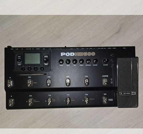 Гитарный процессор line 6 pod hd500