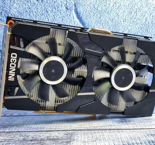 Видеокарта GTX 1660 TI inno3D twin X2