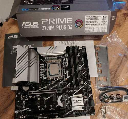 Asus prime zZ790- plus D4  i5 14600Kf