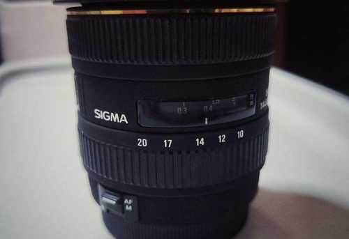 Объектив Sigma 10-20mm f 4-5.6 для Canon