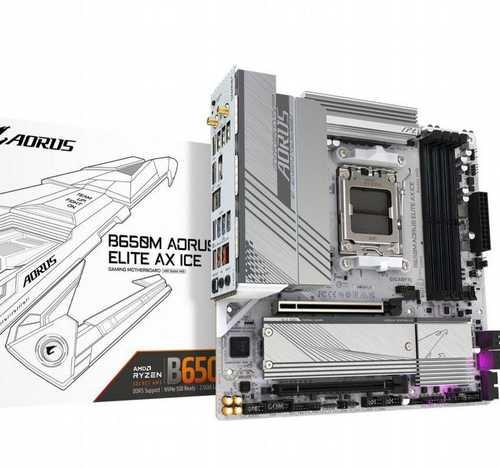 Комплект AMD R5 7500F   Gigabyte B650M aorus elite