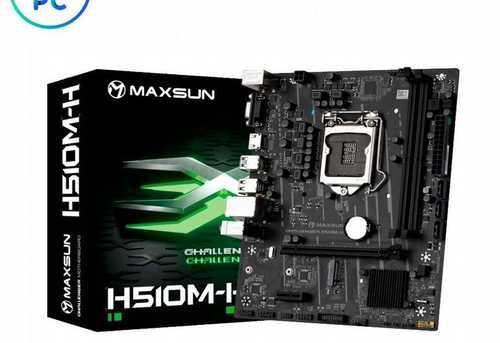 Материнская плата LGA1200 Maxsun H510M-H MS-Challe