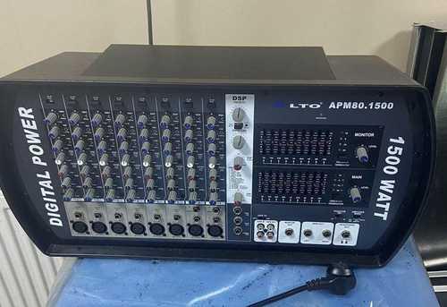 Alto APM80.1500 микшер усилитель