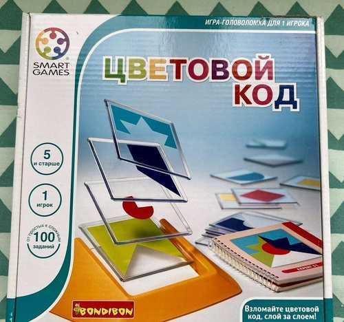 Игра- головоломка Цветовой код (Bondibon)