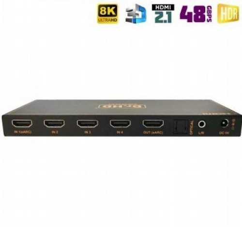 Hdmi Switch 4x1 Dr.HD SW 418 SLA (hdmi 2.1)