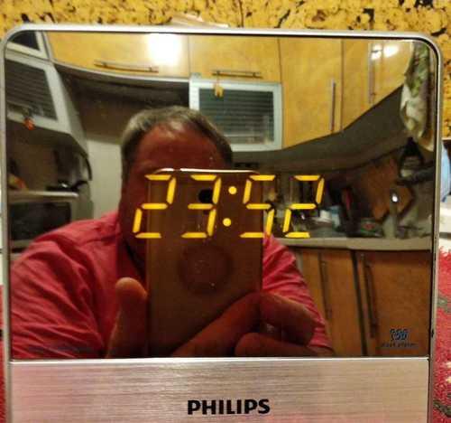 Radio Clock Радио часы будильник Philips AJ3231