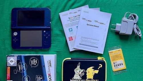 New Nintendo 3DS XL (прошитая) + игры + карта пам