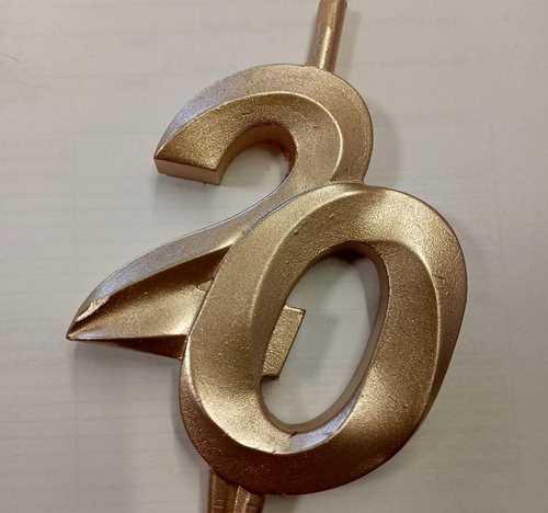 Свеча для торта 20
