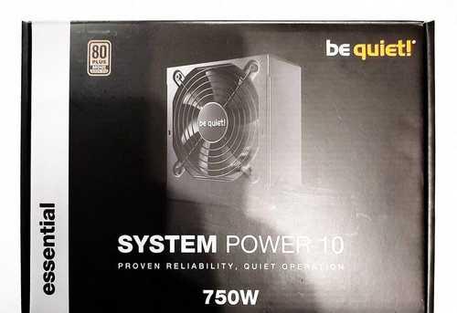 Be quiet system power 10 750 W
