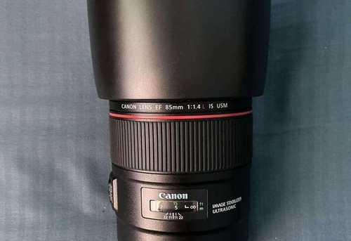 Объектив Canon EF 85mm f/1.4L I
