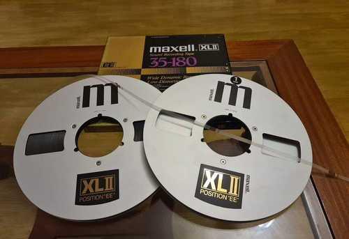 Катушки 10 (27 см), 7 (18 см) Maxell XL