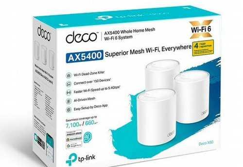 Новая система WI-FI Mesh TP-Link Deco X60 (2шт)