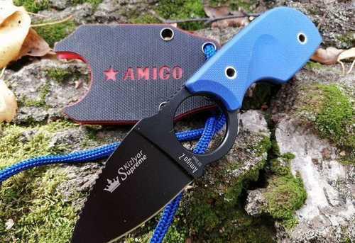 Шейный нож Amigo Z (G-10) D2 BT от Kizlyar Supreme