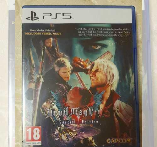 Devil may cry 5 special edition ps5