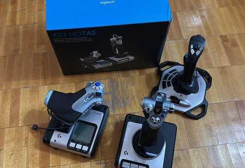 Logitech Flight X52 Control System джойстик