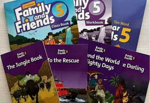 Family and Friends 5 + Grammar Friends 5 + readers