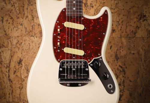 Fender MG65 Mustang Arctic White 2013 Japan